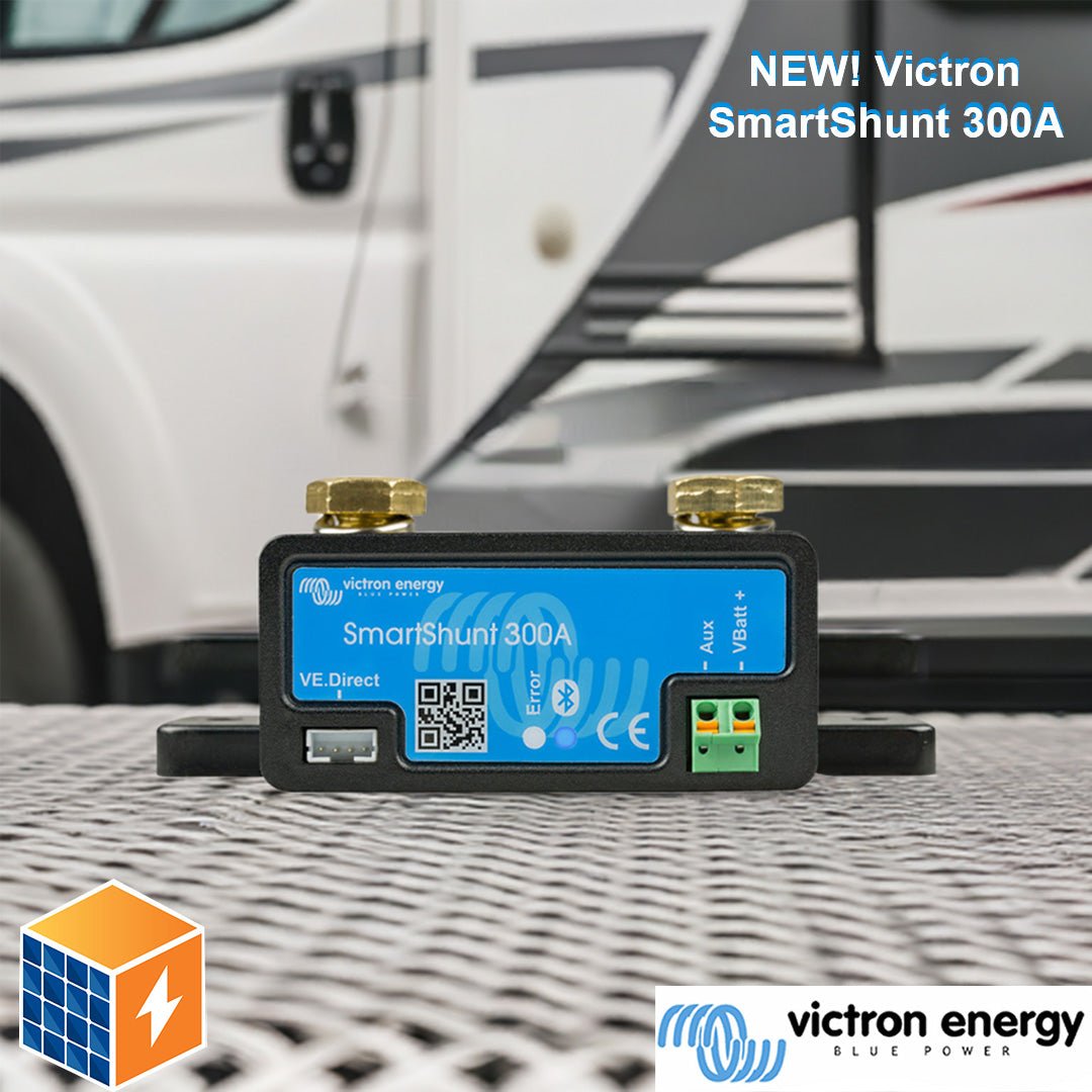 New! Victron SmartShunt 300A Smart Battery Monitor IP21 & IP65 – SolarBox