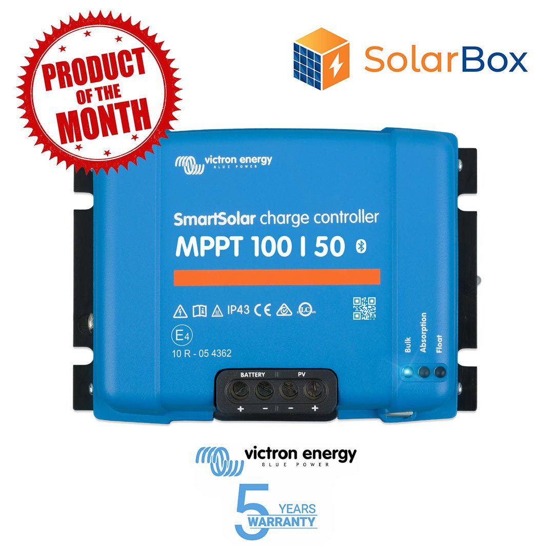 SolarBox Product of the month: Victron SmartSolar 100/50 - SCC11005021