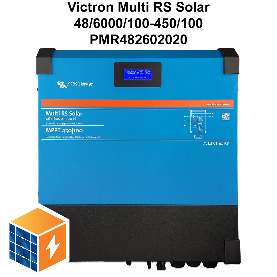 Victron Multi RS Solar 48/6000/100-450/100 2 Trackers - PMR482602020 ...