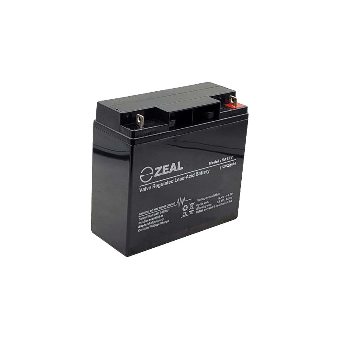 Zeal 12V 20Ah AGM Battery - SA12V20 – SolarBox